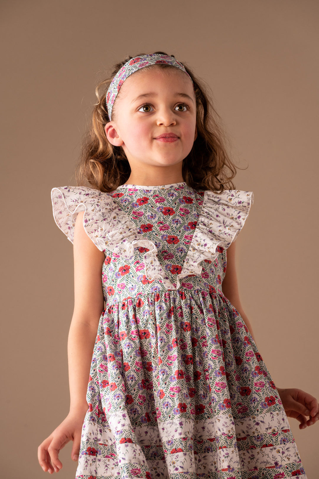 Girl - Marla Cotton Knee Length Dress – Cashmirino